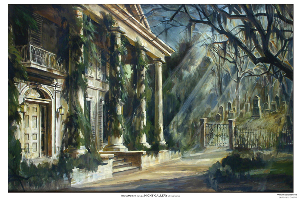 The Cemetery – 13" x 19" Print – TV Time Machine